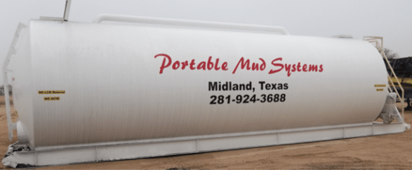 Mud Storage Tanks & Pumps for Drilling